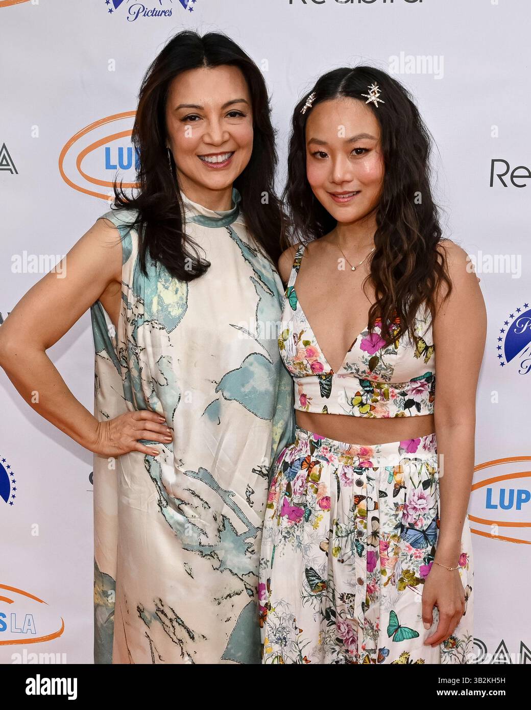 Los Angeles, California, USA. 27th Apr, 2025. Ming-Na Wen and Krista Marie Yu. Lupus LA Cuisine ...