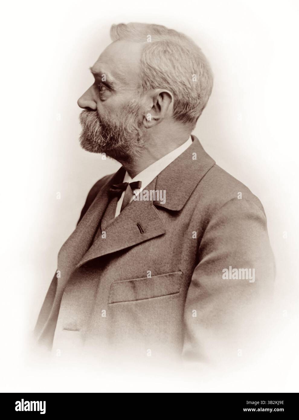 Alfred Nobel (1833-1896), Swedish inventor of dynamite and founder of ...
