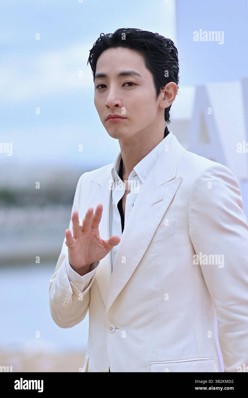 Cannes, France. 27th Apr, 2025. Soohyuk Lee attends S LINE during the ...