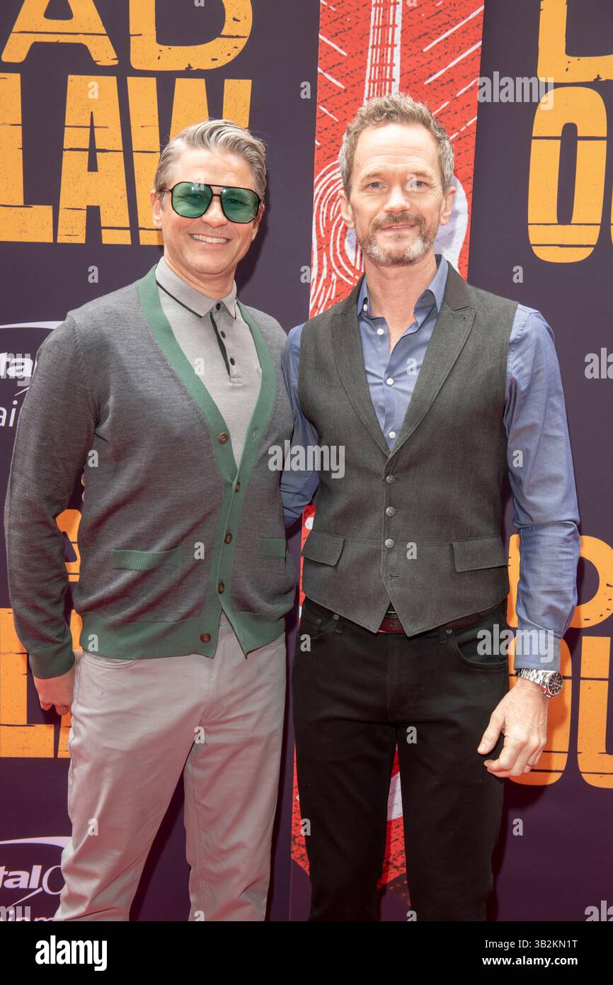 New York, United States. 27th Apr, 2025. (L-R) David Burtka and Neil ...