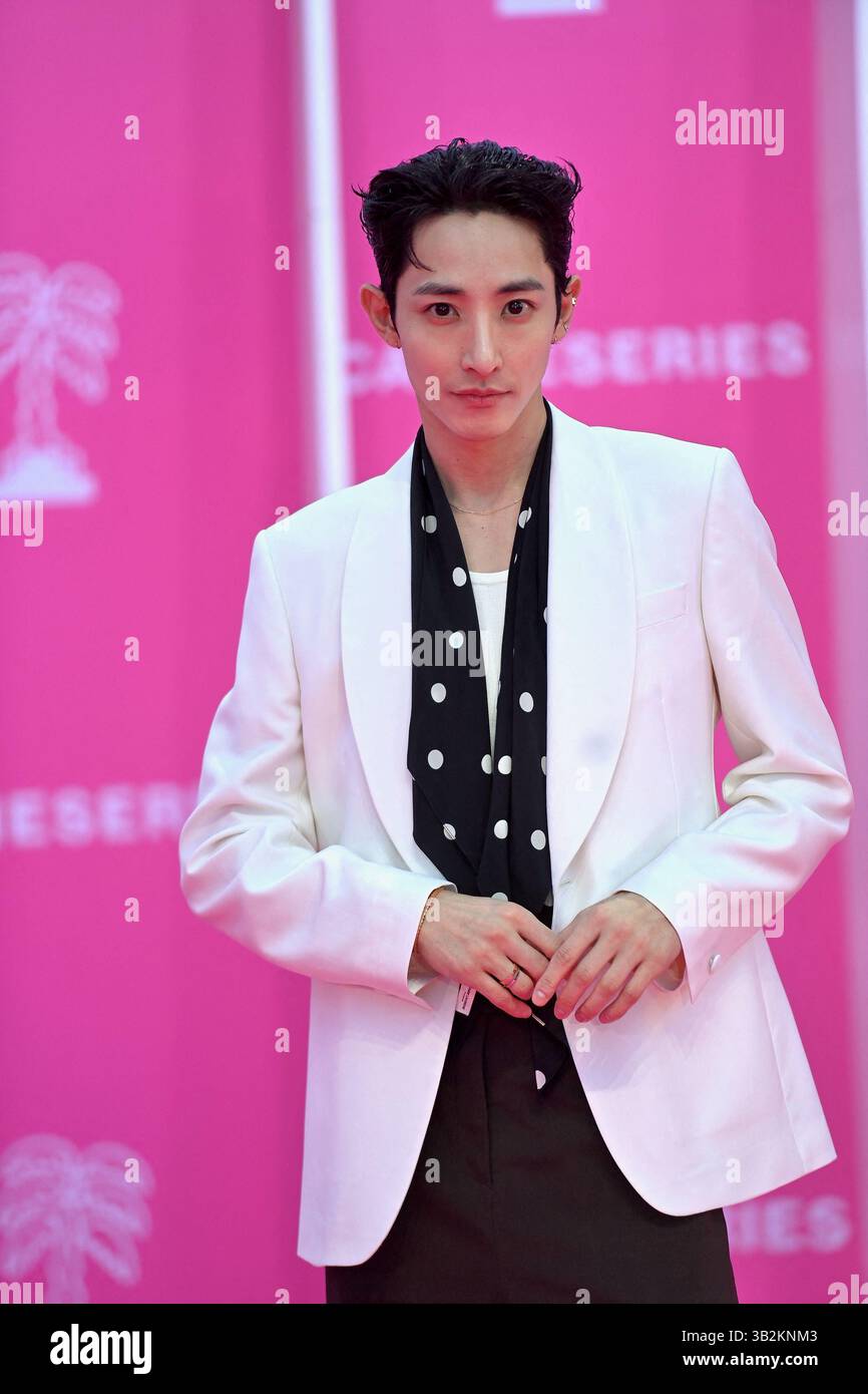 Cannes, France. 27th Apr, 2025. Soohyuk Lee attends S LINE during the ...