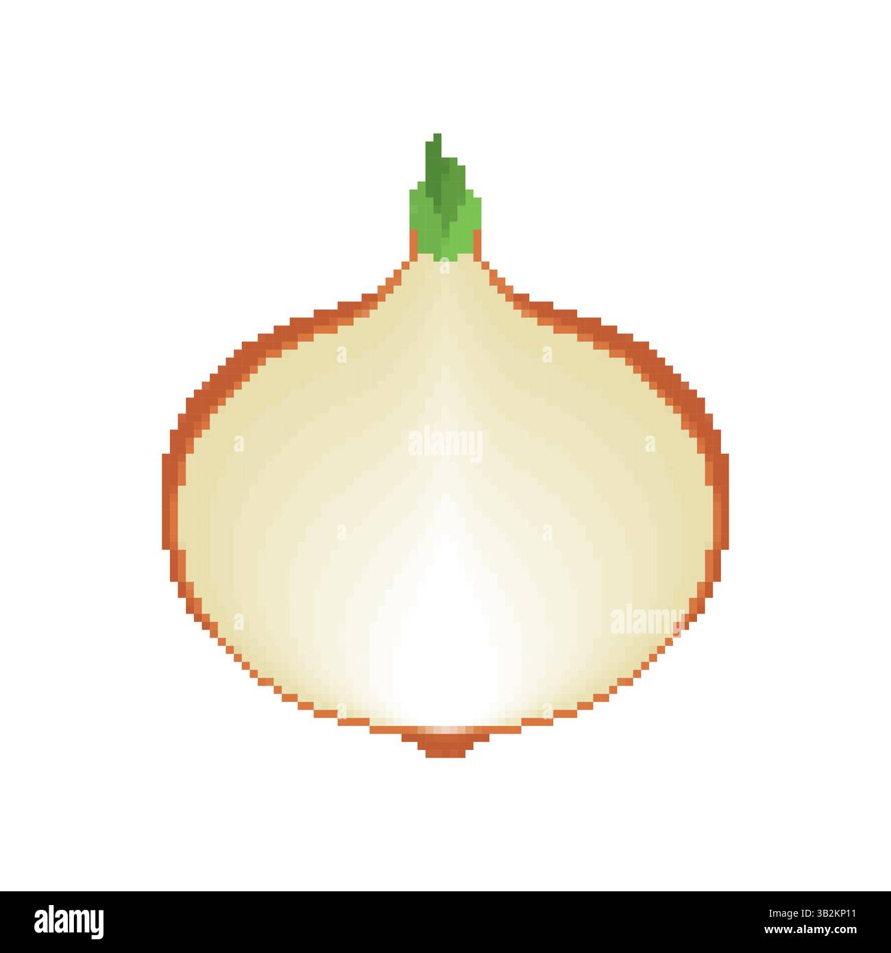Onion bulb sign icon. Onion slice isolated. Vegetable symbol Stock ...