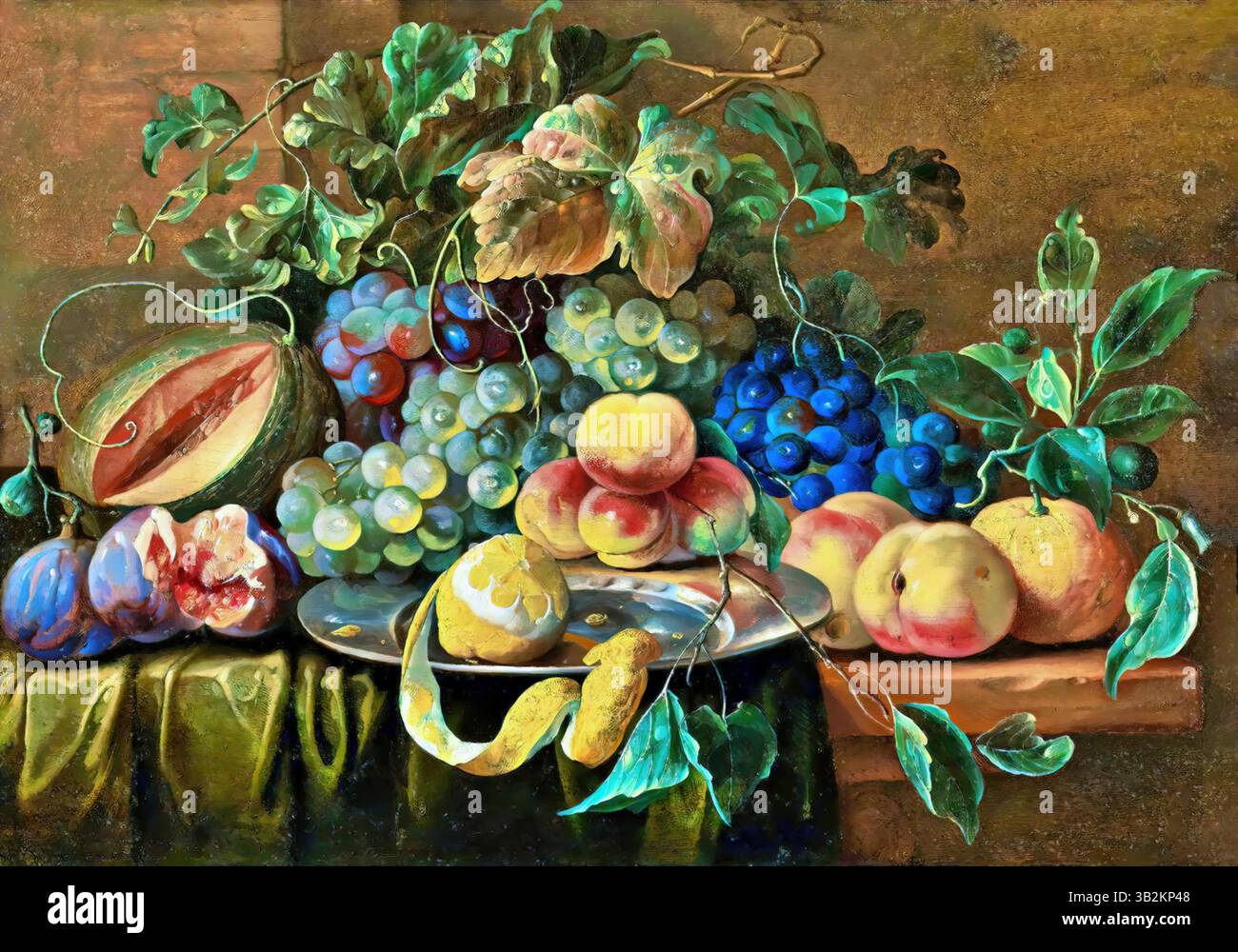 Fruit Still Life, 1650 by Alexander Coosemans Stock Vector Image & Art ...