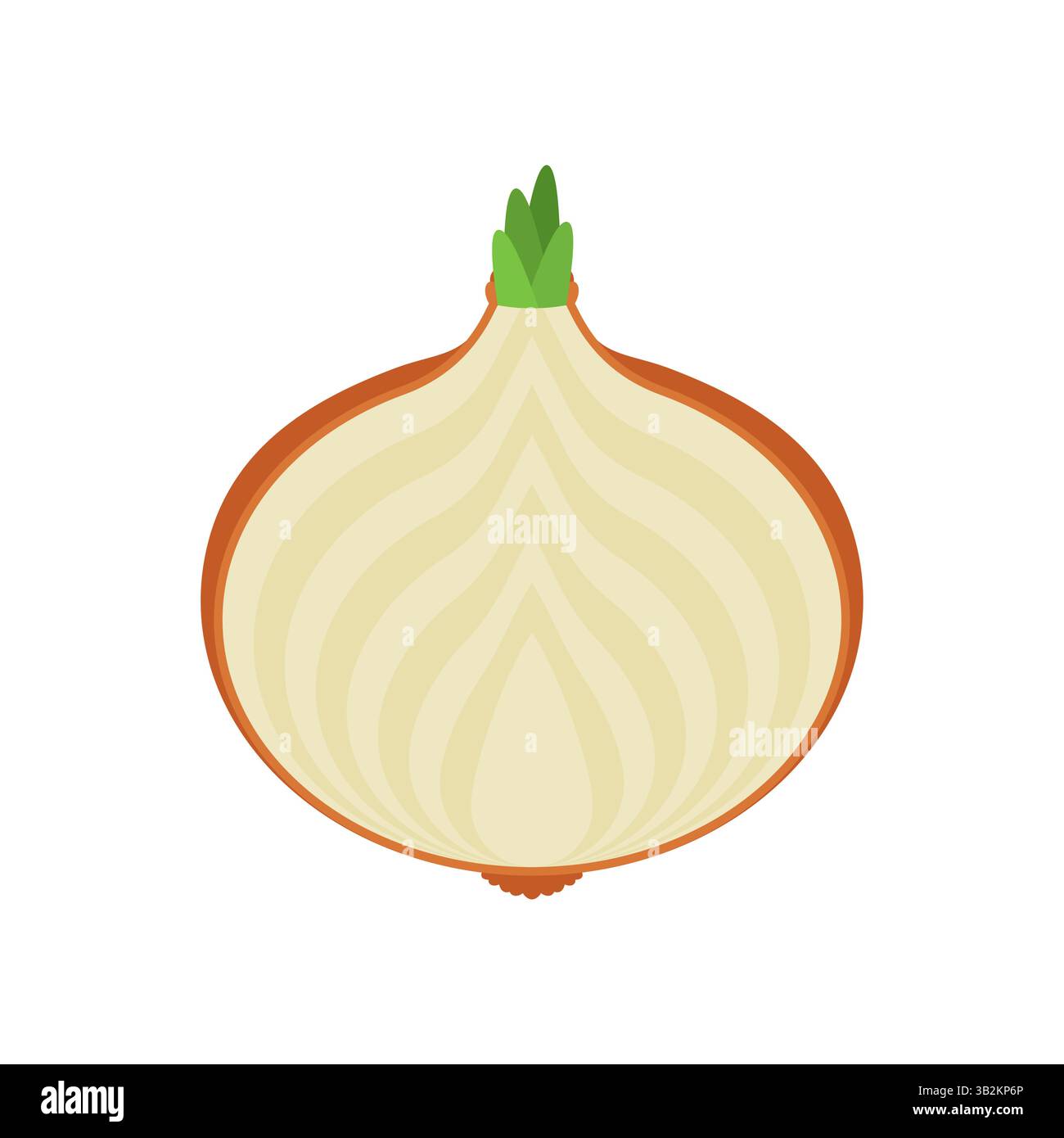 Onion bulb sign icon. Onion slice isolated. Vegetable symbol Stock ...