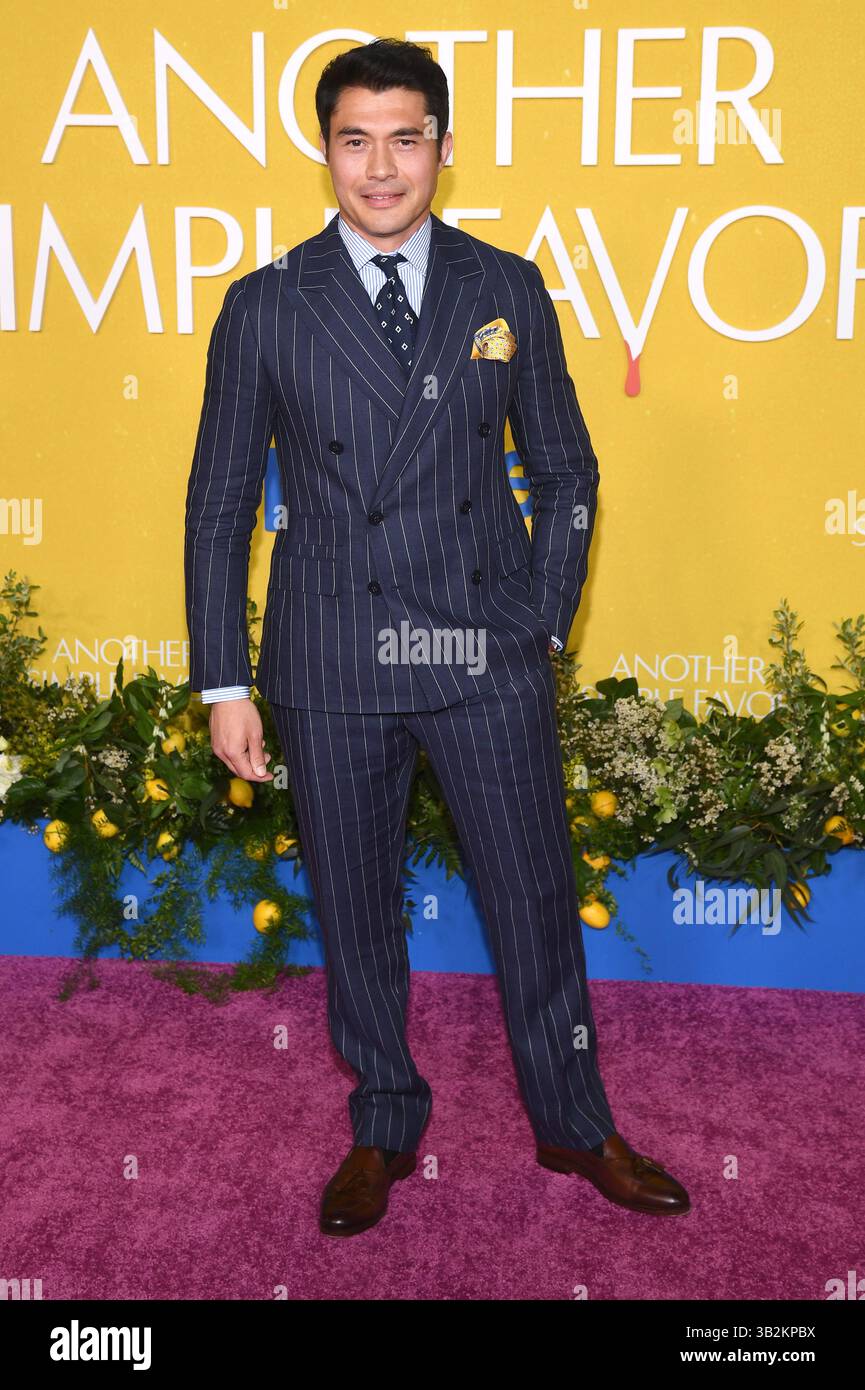 New York, USA. 27th Apr, 2025. Henry Golding attends 'Another Simple ...