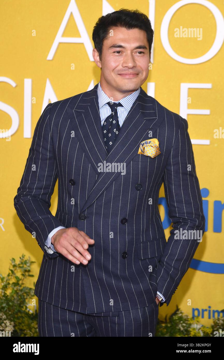 New York, USA. 27th Apr, 2025. Henry Golding attends 'Another Simple ...