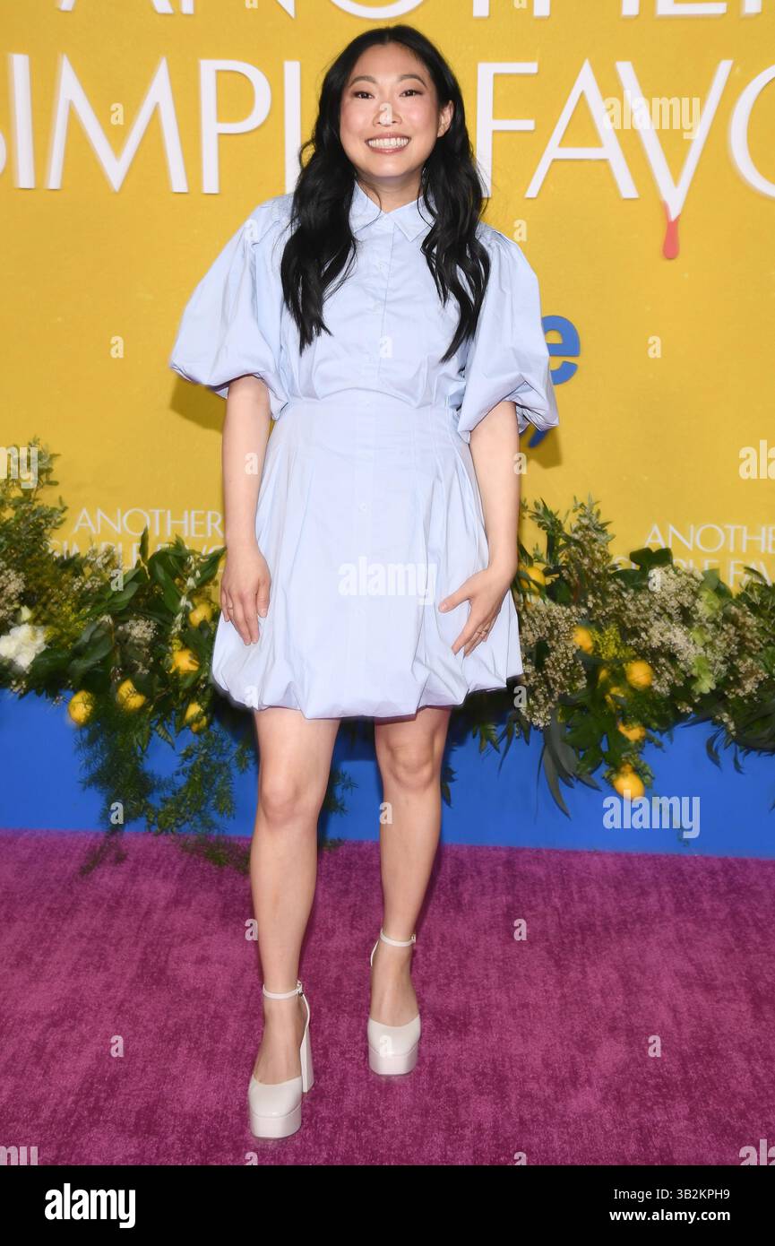New York, USA. 27th Apr, 2025. Nora 'Awkwafina' Lum attends 'Another ...