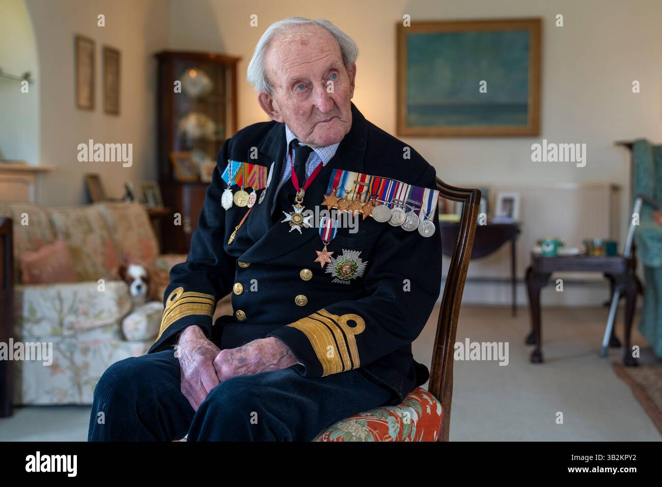 Vice Admiral Sir Tom Baird, 100, the former head of Scotland's Navy ...