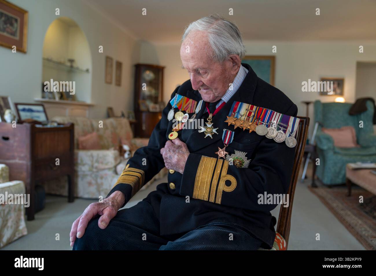 Vice Admiral Sir Tom Baird, 100, the former head of Scotland's Navy ...