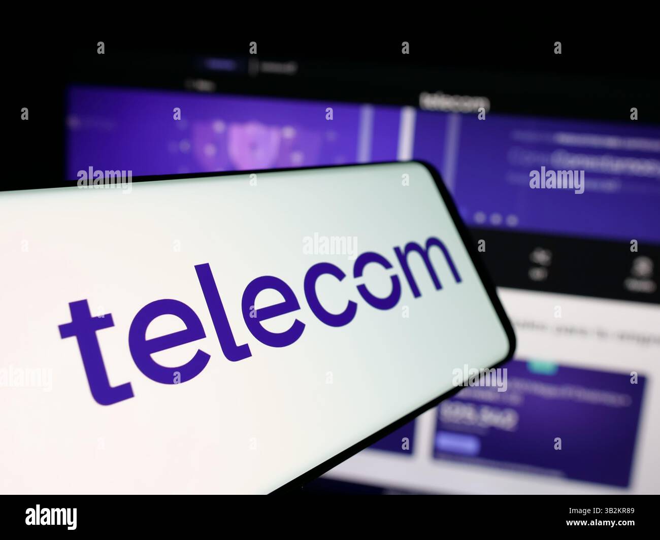 In this photo illustration, a smartphone with the logo of Argentinean ...