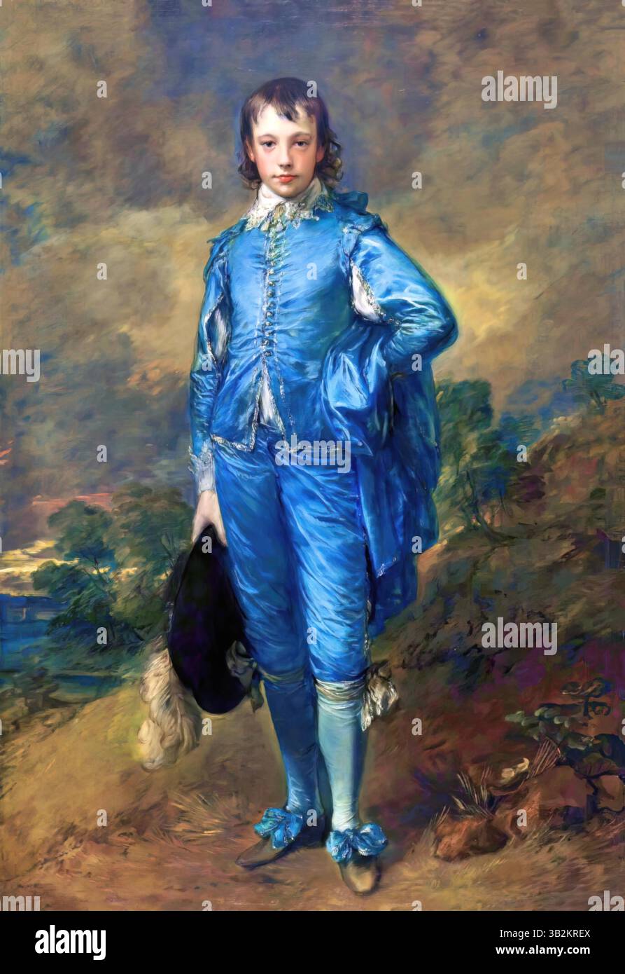 The Blue Boy, c.1770 (Painting) Gainsborough, Thomas (1727-88 Stock ...