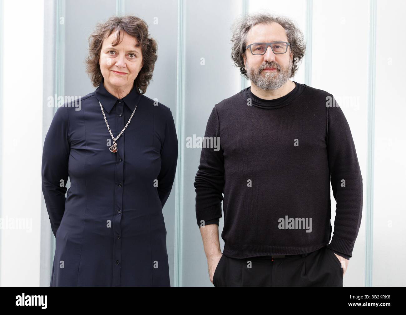 (from left) Architect Sabine Pollak and university professor Michael ...