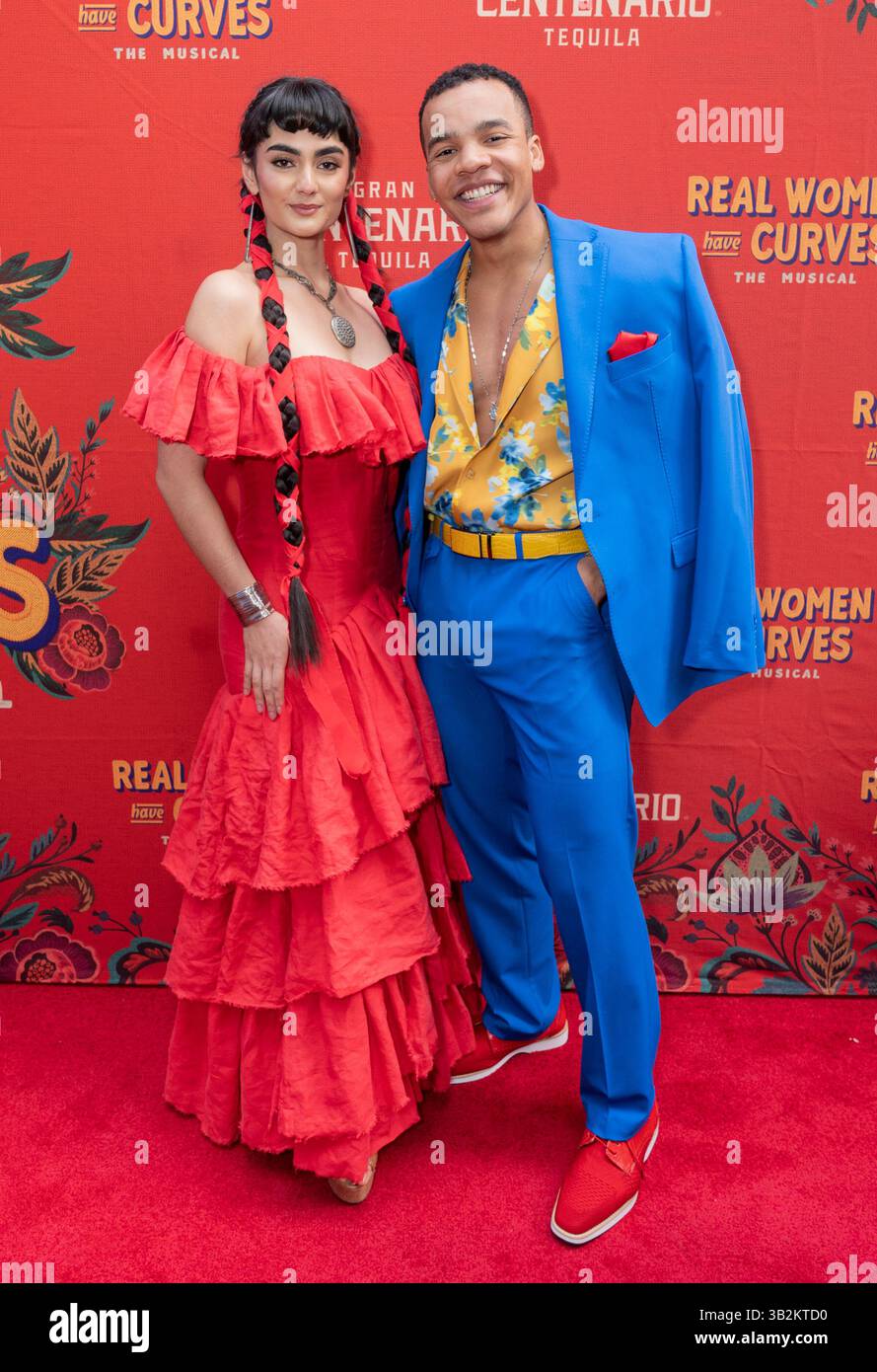 New York, NY, April 27: Aline Mayagoitia and Mason Reeves attend ...
