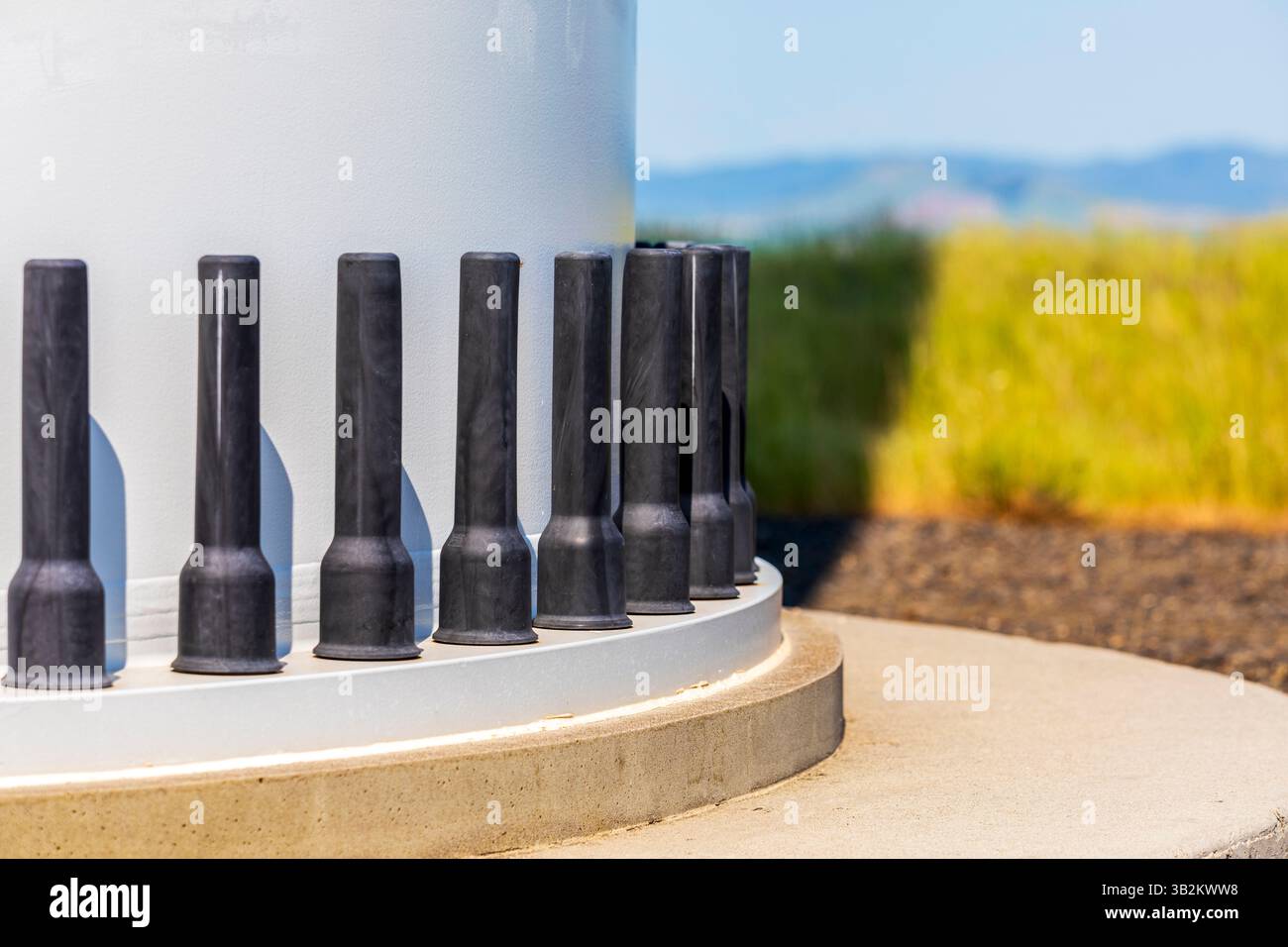 USA, Washington State, Eastern Washington, Palouse Region. Oakesdale ...