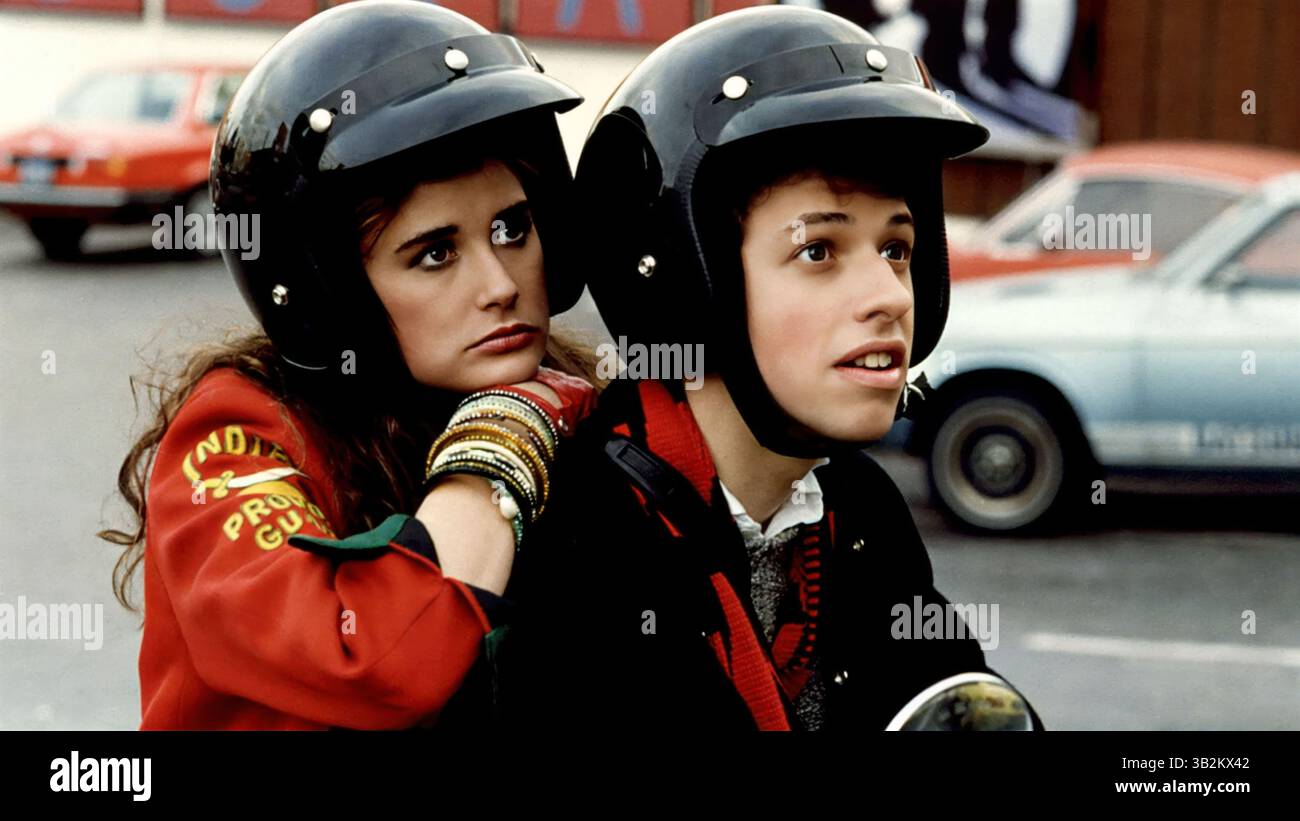 DEMI MOORE and JON CRYER in NO SMALL AFFAIR (1984), directed by JERRY ...