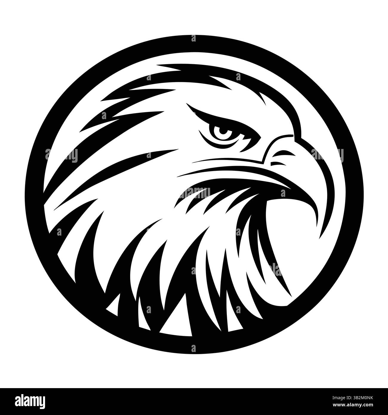 Eagle logo vector hi-res stock photography and images - Alamy