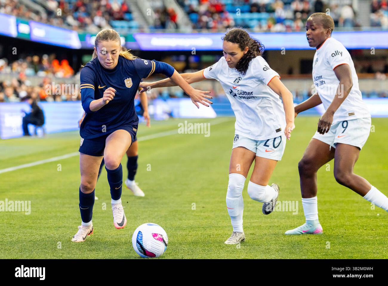 SAN JOSE, CA - APRIL 26: Madison Curry #24 of the Seattle Reign and ...