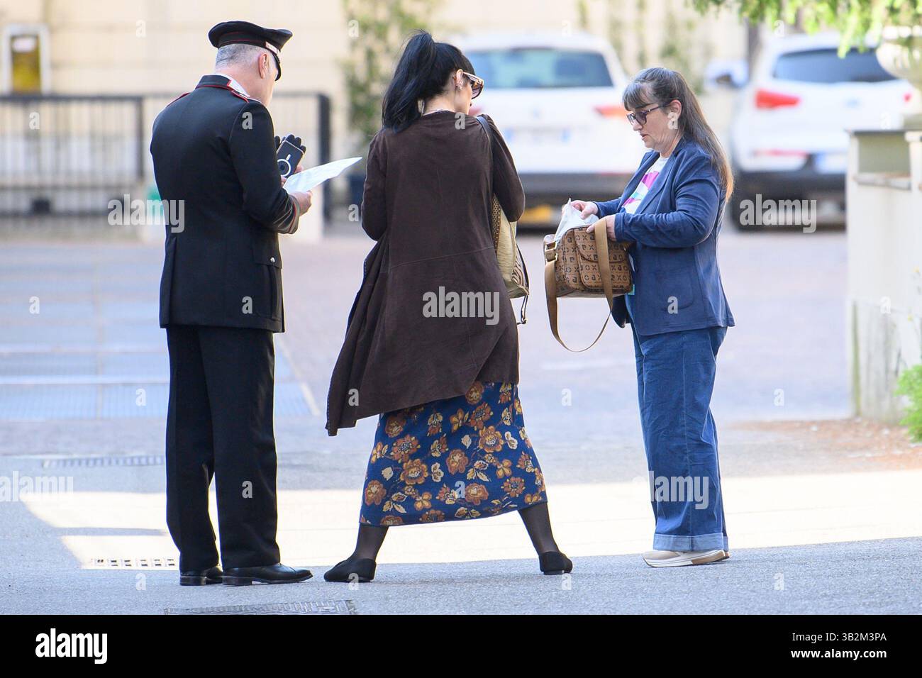 Milano, Milano. 28th Apr, 2025. Daniela Ferrari, madre di andrea sempio ...
