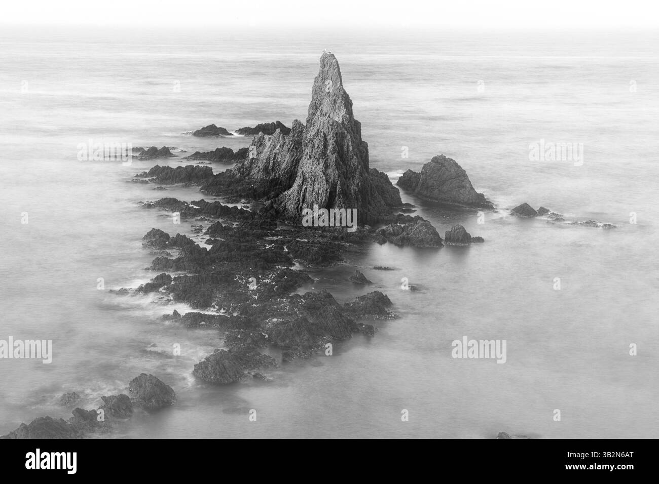 Sirens reef natural park of cabo de gata nijar hi-res stock photography ...