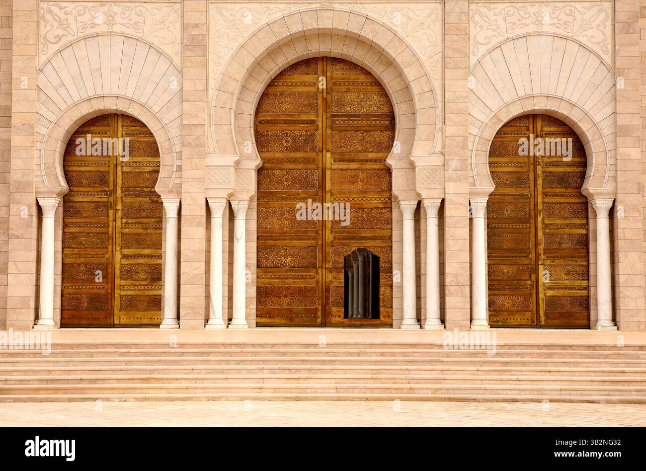 the new grand mosque El Abidine in Carthage Tunisia Stock Photo - Alamy