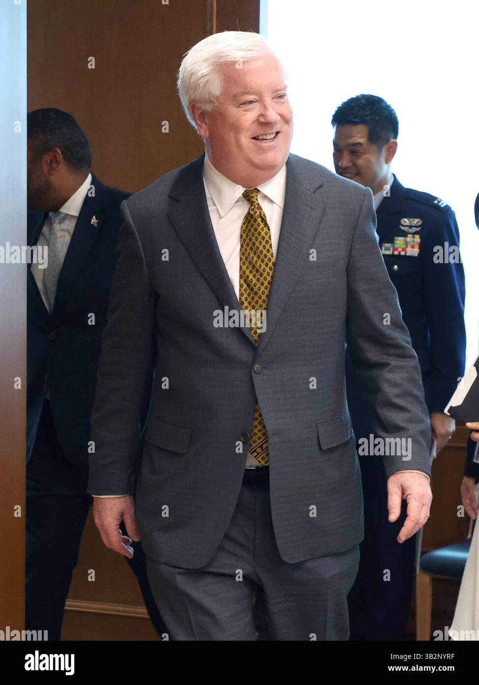 New U.S. Ambassador to Japan George Edward Glass arrives at the ...