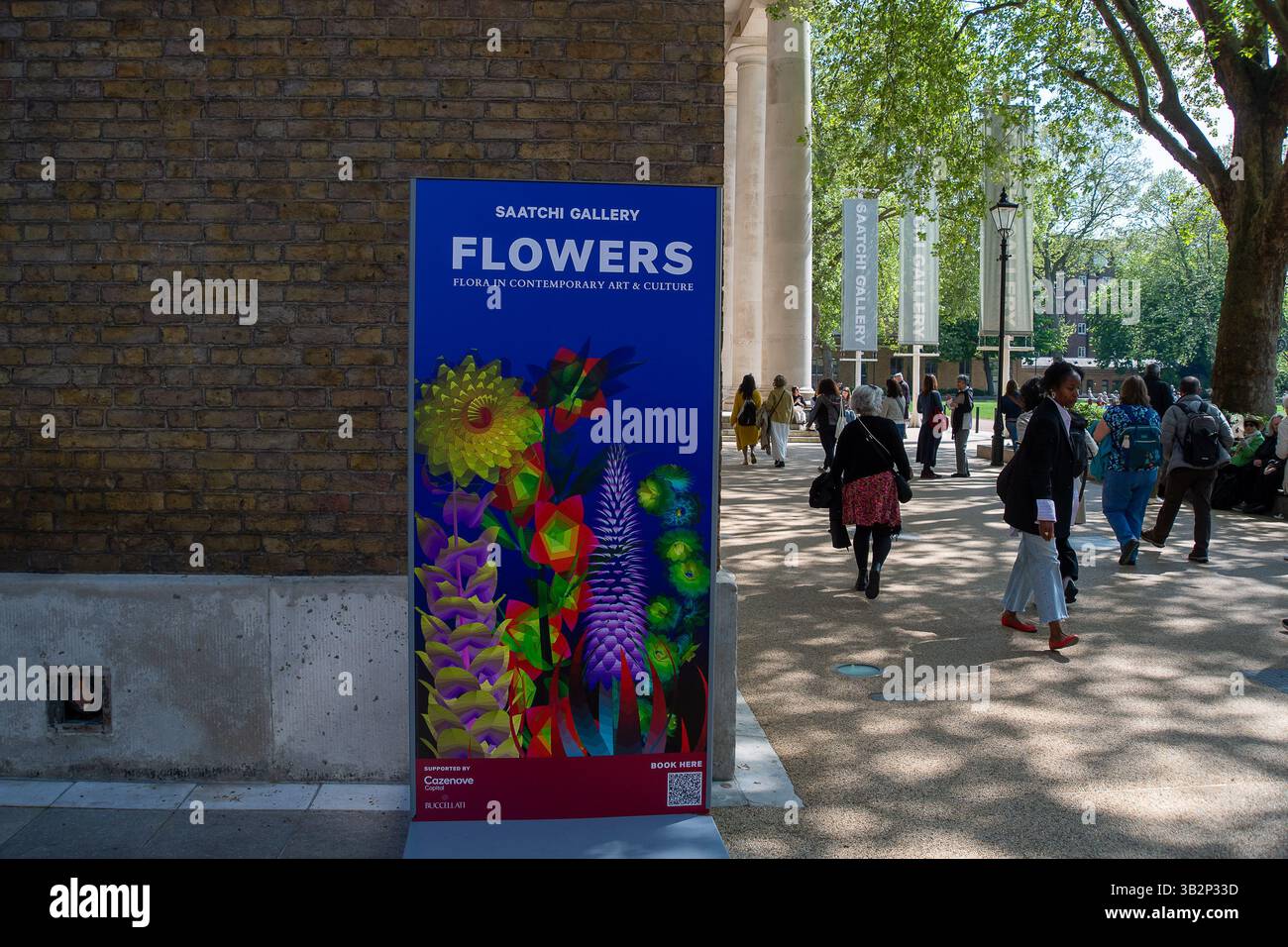 London, UK. 24th April, 2025. The Saatchi Gallery in London where the ...
