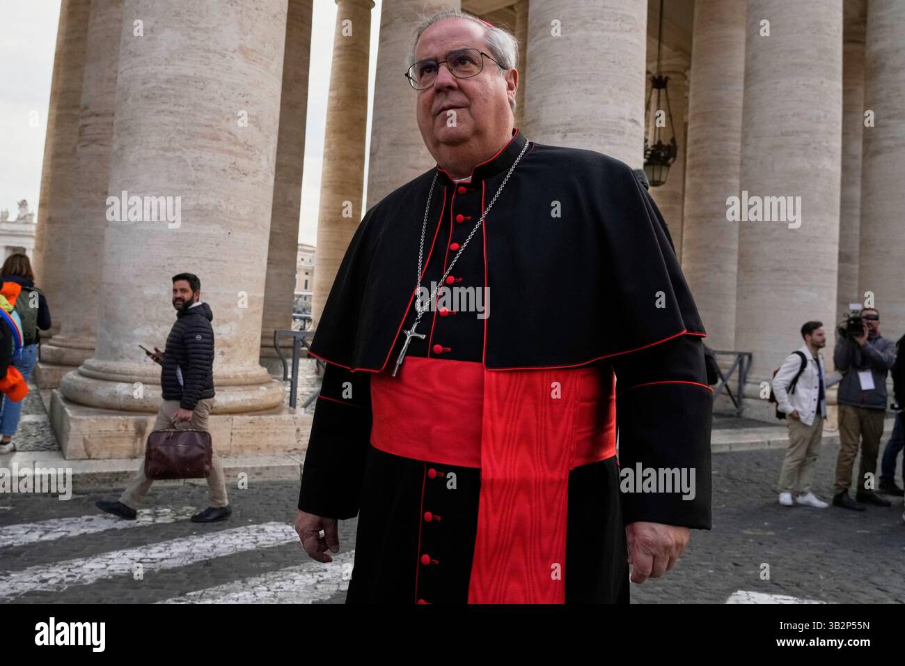Argentine Cardinal Ángel Sixto Rossi arrives for a college of cardinals ...