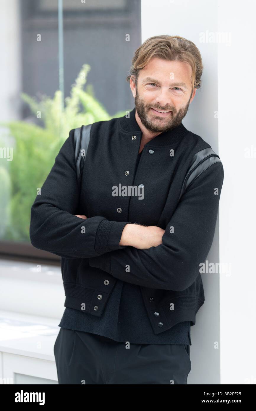 Rome, Italy, April 28, 2025 - Simon Grechi attends photocall for the ...