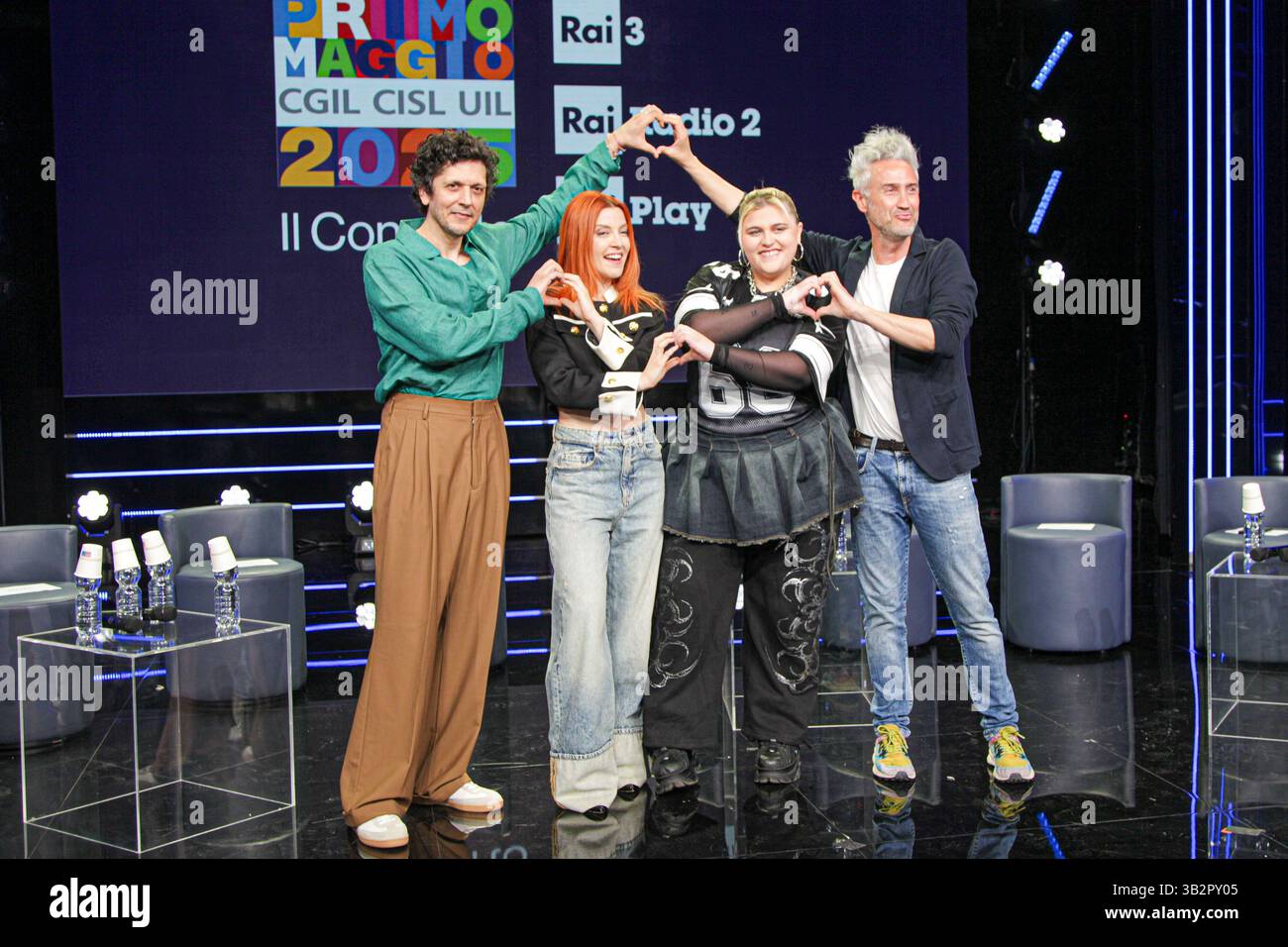 Rome, Italy. 28th Apr, 2025. Rome, Rome, Italy, April 28, 2025, Ermal ...