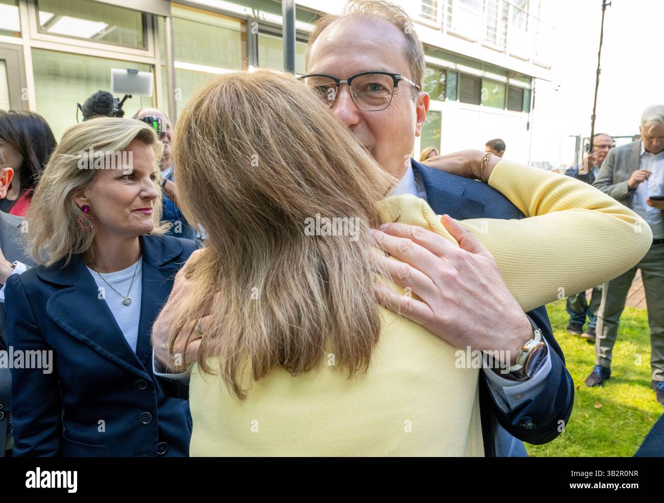 Munich, Germany. 28th Apr, 2025. Federal Interior Minister-designate ...