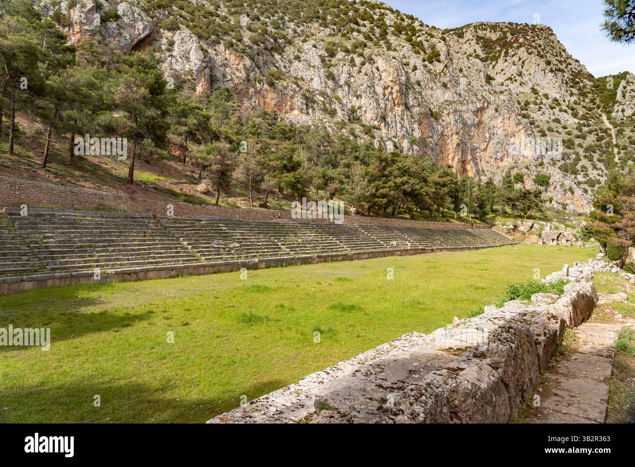 Das Stadion, Archäologische Stätte von Delphi, Weltkulturerbe der ...