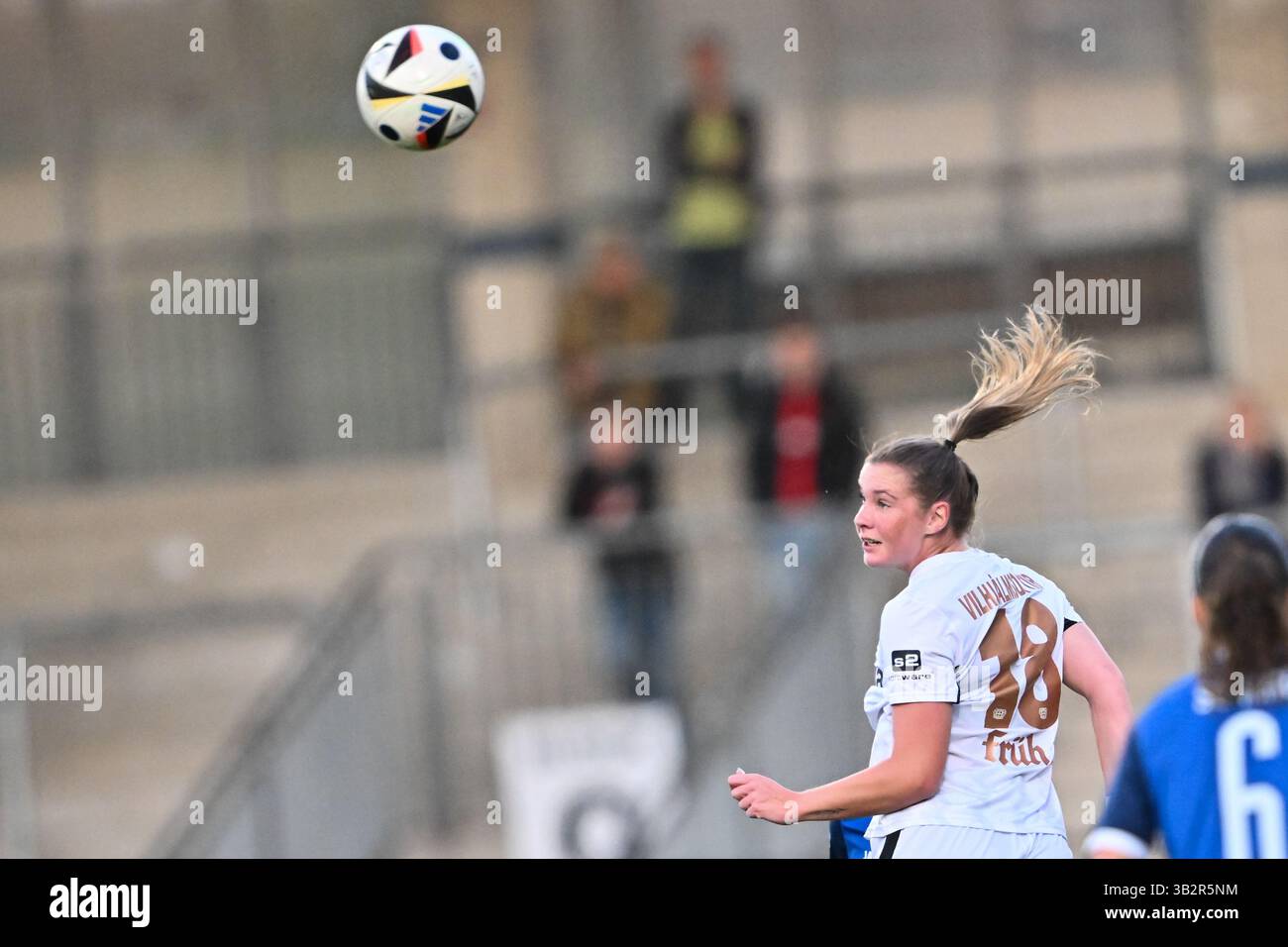 Potsdam, Germany. 25th Apr, 2025. Soccer, Women: Bundesliga, Turbine ...