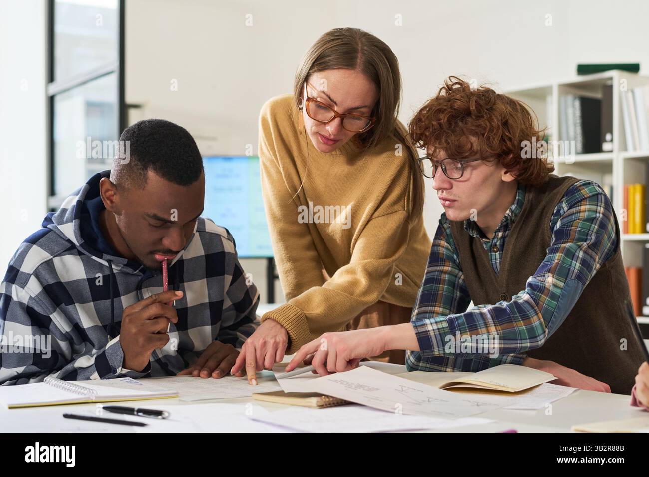 Teachers Assisting Multiracial Students Learning Foreign Languages ...