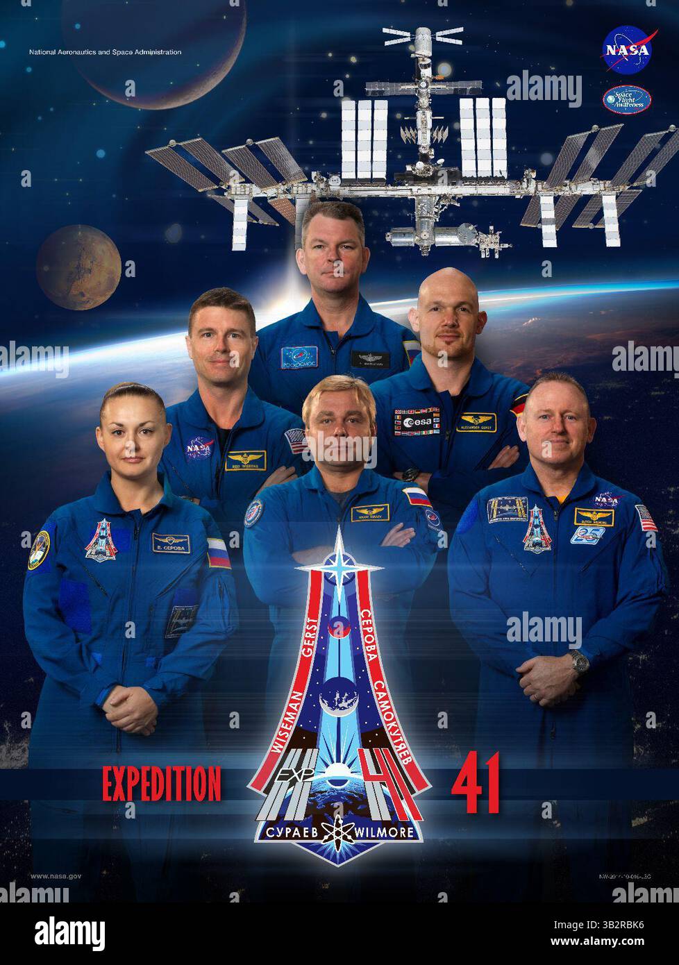 Oct. 11, 2015 - ..Expedition 41 poster..NASA International Space ...