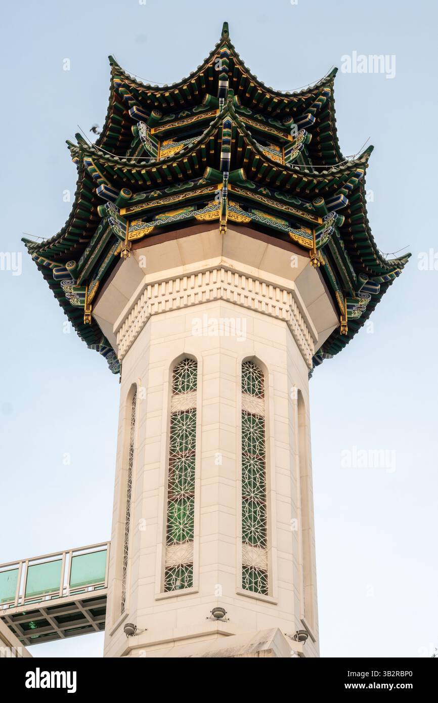 Minaret Tower of a Mosque in Sanya, Hainan, China Stock Photo - Alamy