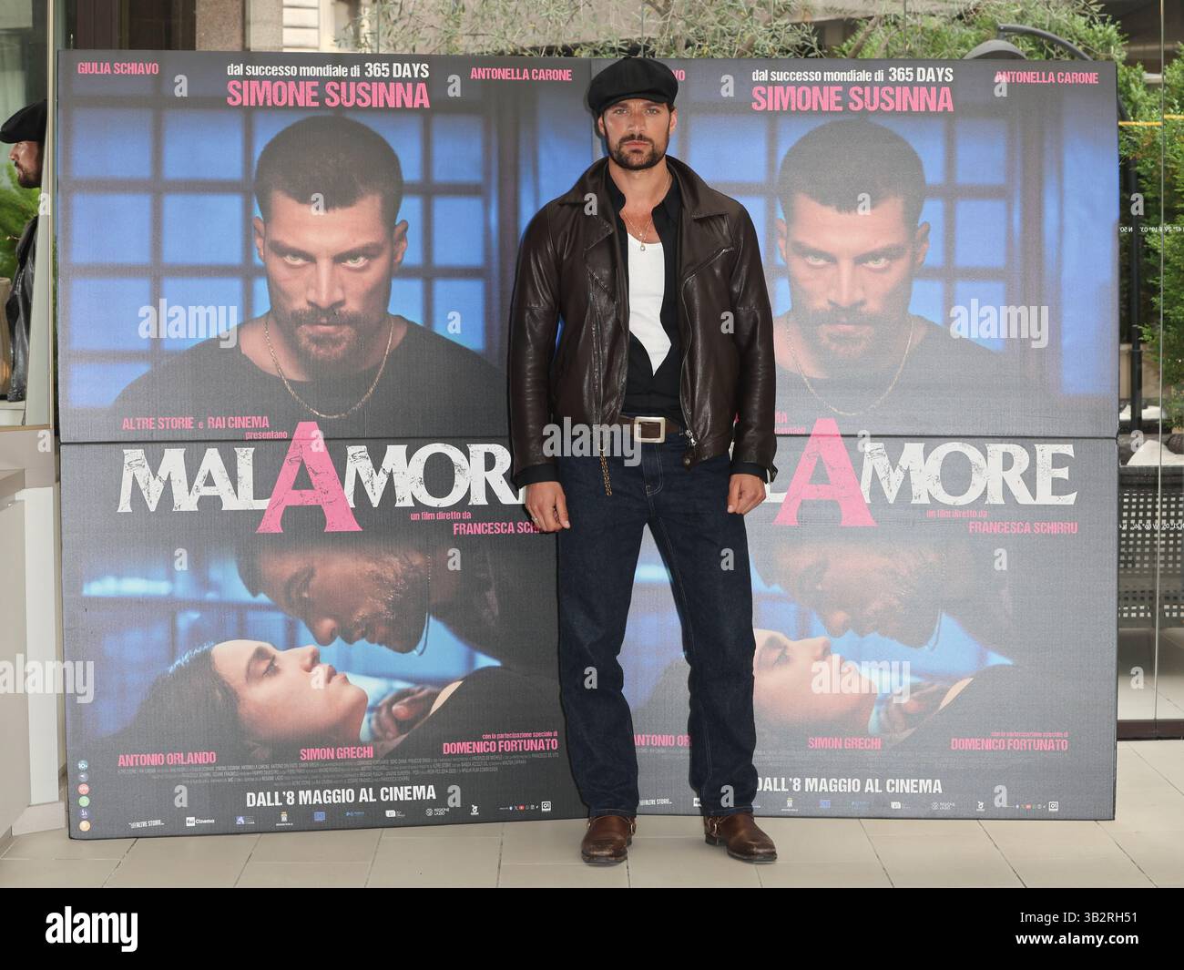 Rome, Italy. 28th Apr, 2025. Rome, Le Meridien hotel, photocall film "Malamore". In the photo ...