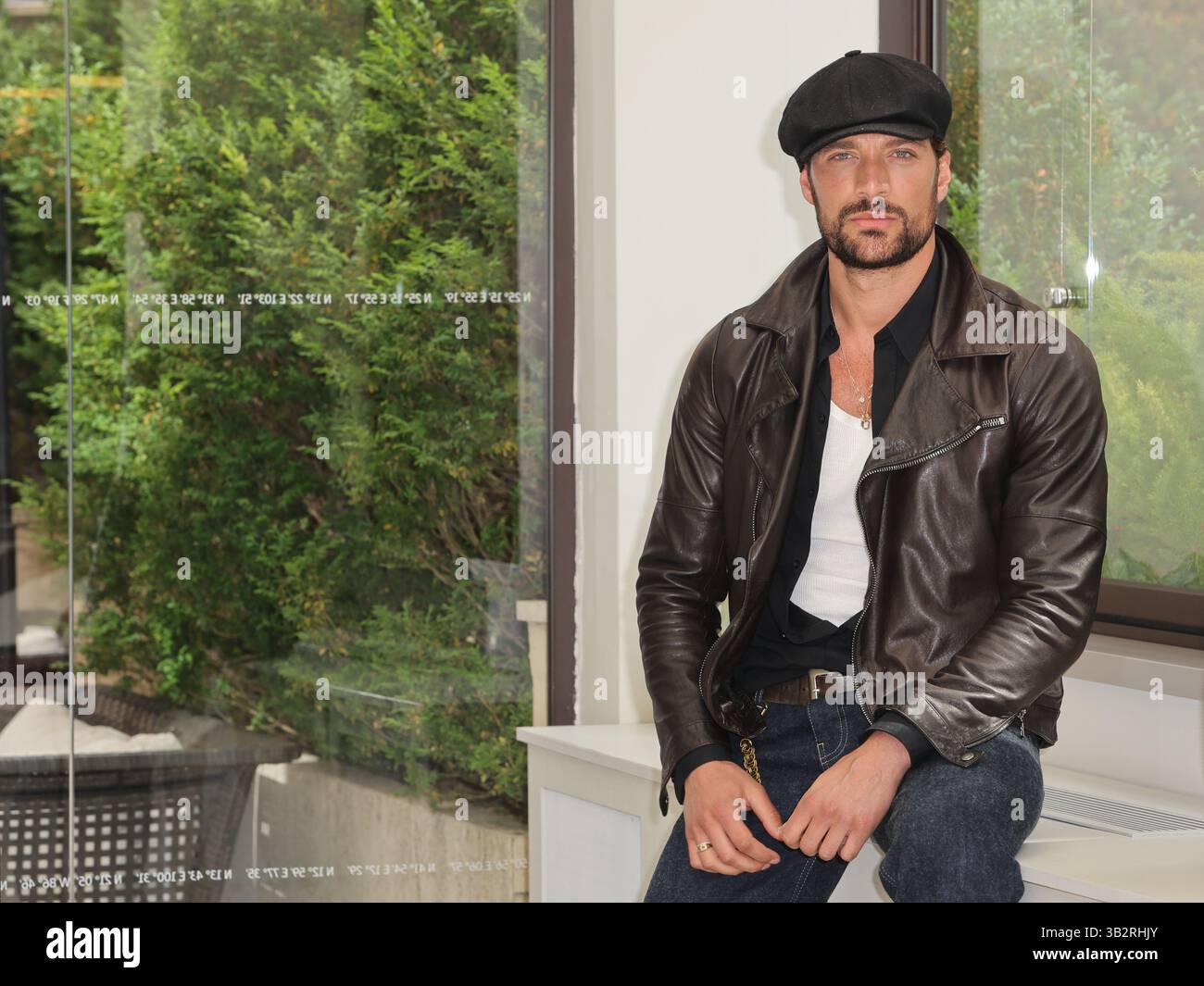 Rome, Italy. 28th Apr, 2025. Rome, Le Meridien hotel, photocall film "Malamore". In the photo ...