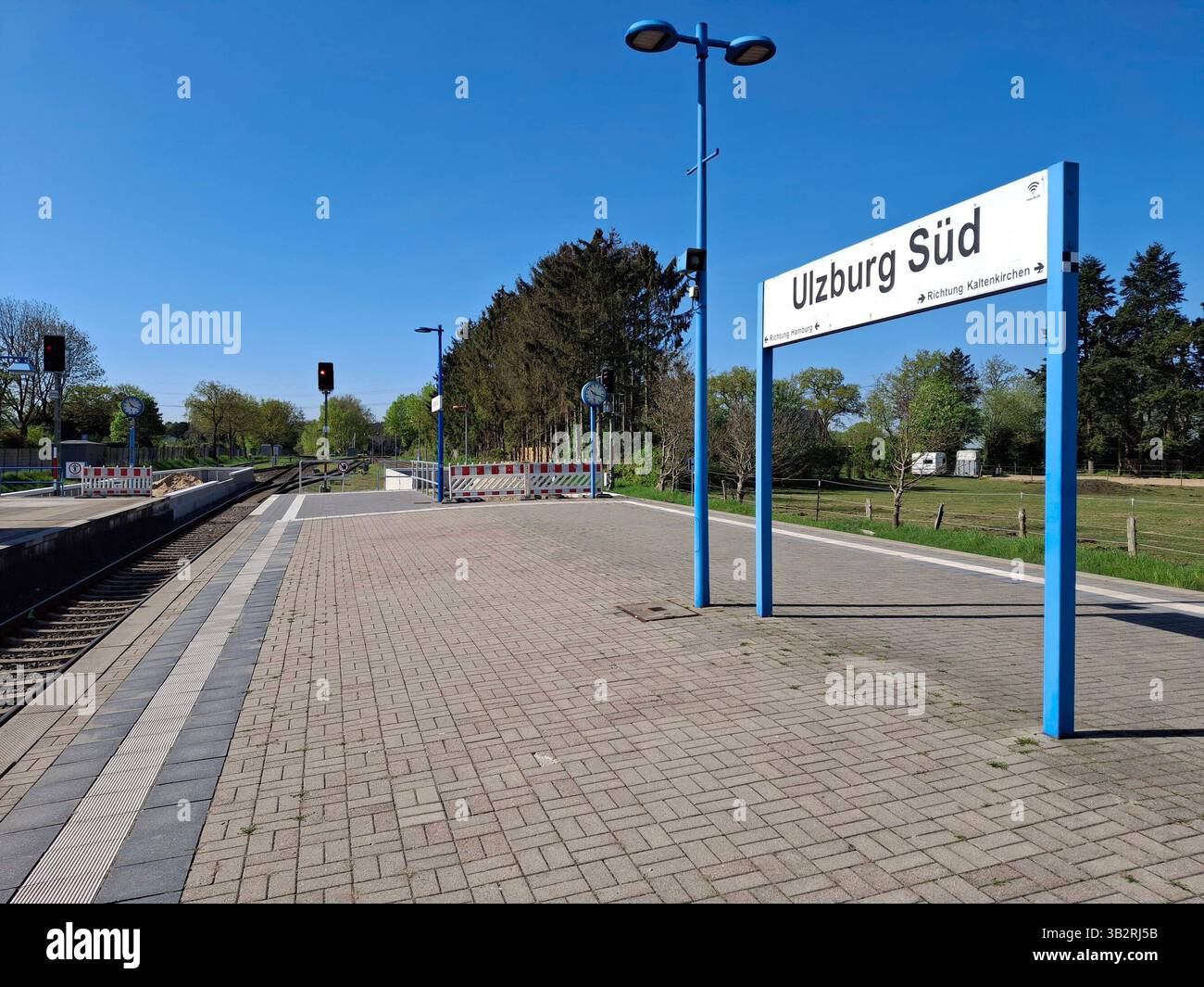 AKN Bahnhof Ulzburg Süd Henstedt-Ulzburg Schleswig-Holstein Deutschland ...