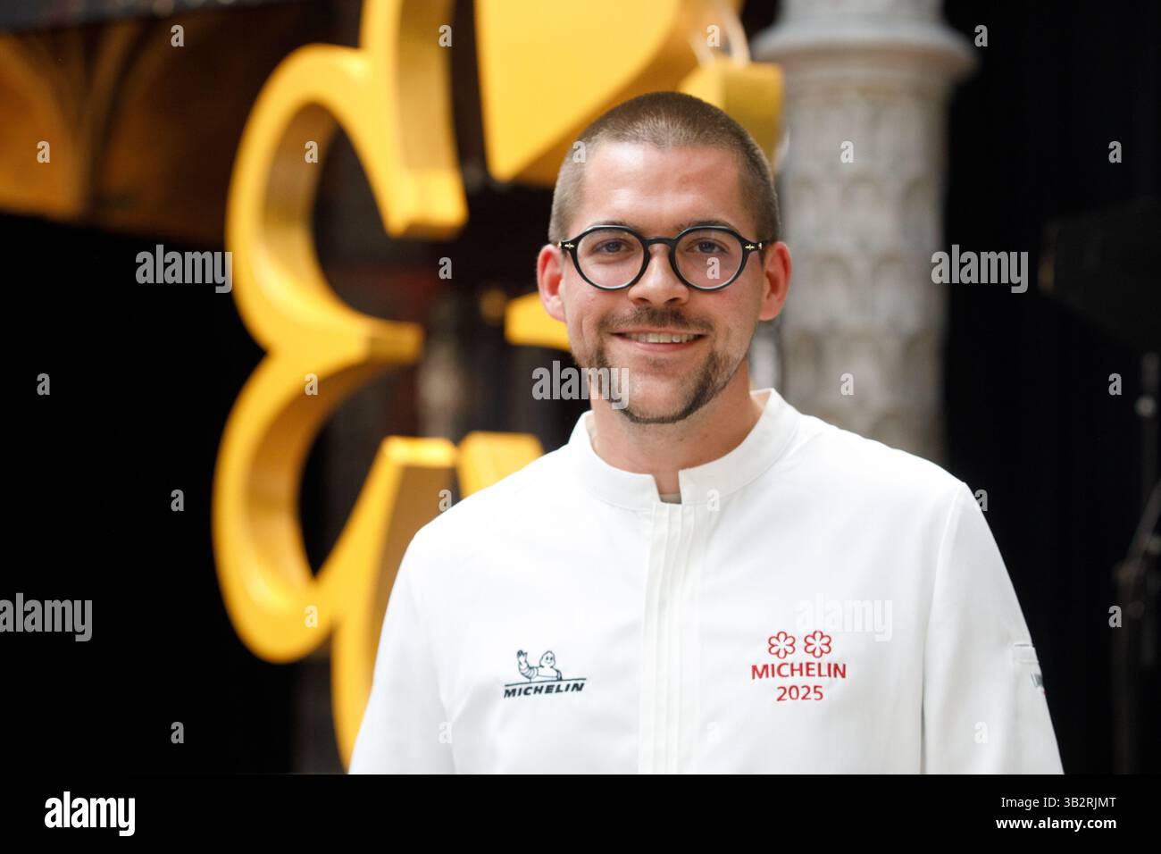 Antwerp, Belgium. 28th Apr, 2025. Louis Linster poses for the ...