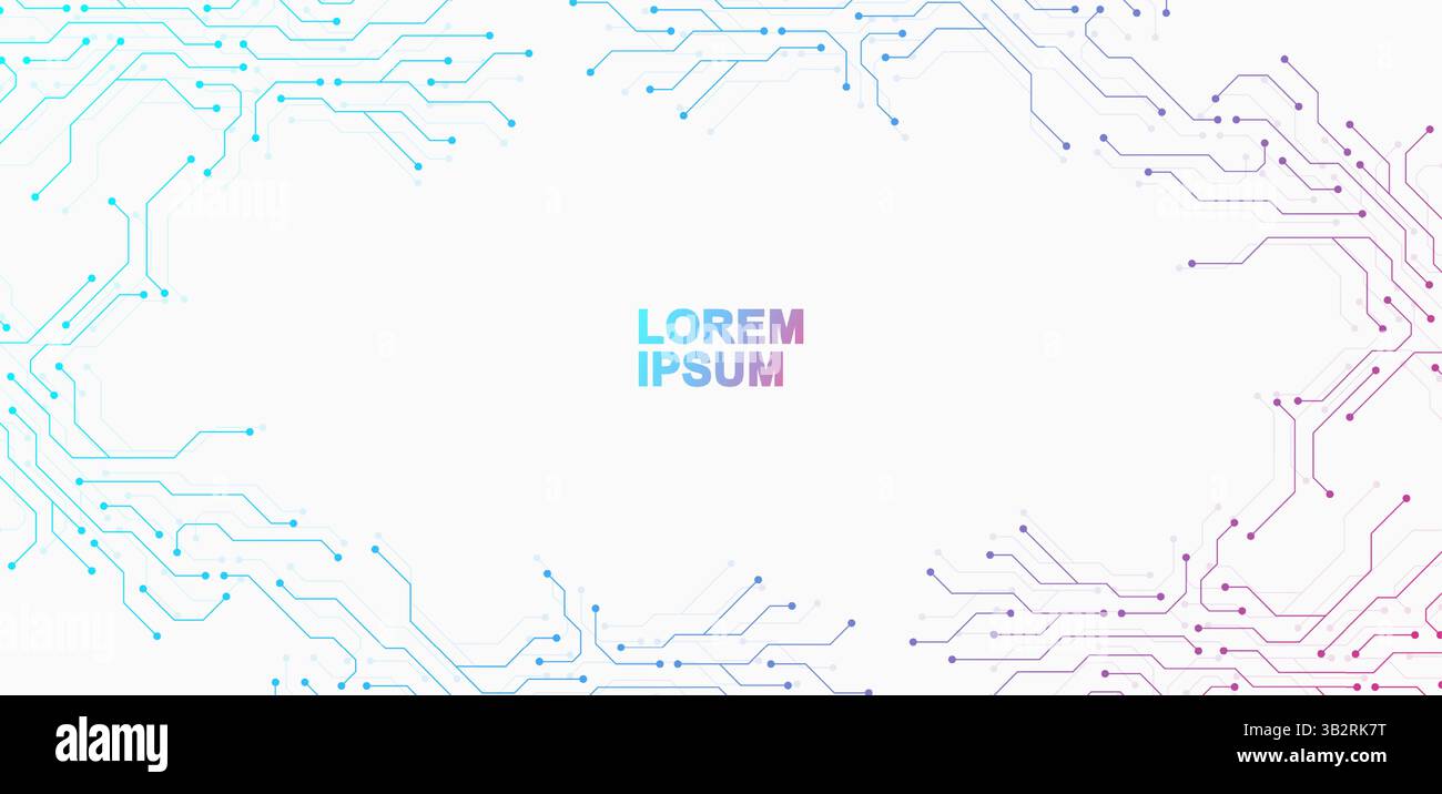 Circuit board digital abstract background. Motherboard technology ...