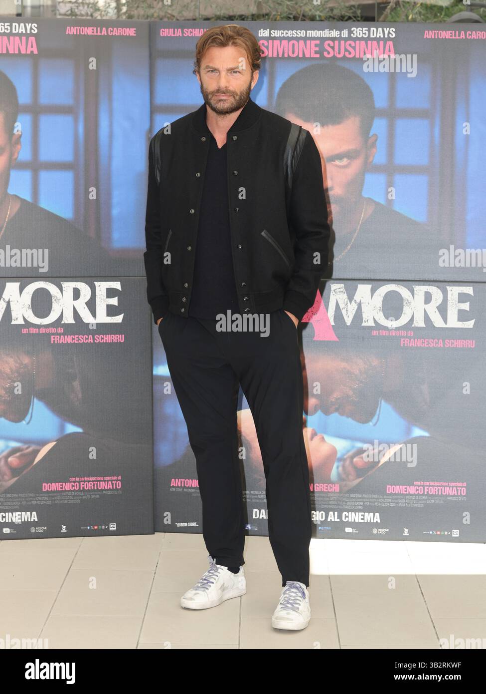 Rome, Le Meridien hotel, photocall film "Malamore". In the photo: Simon ...