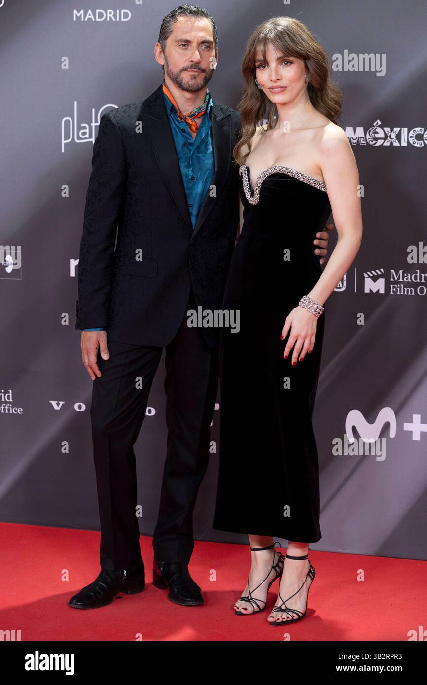 Paco León and Lux Pascal attended Platino Awards 2025 red carpet at ...