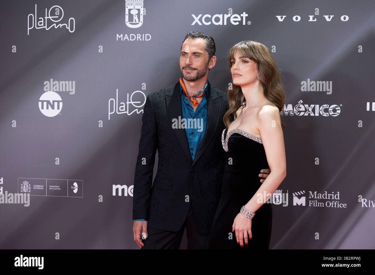 Paco León and Lux Pascal attended Platino Awards 2025 red carpet at ...