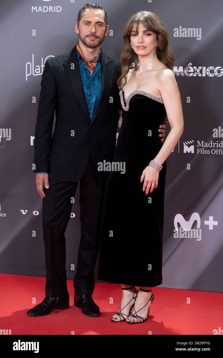 Paco León and Lux Pascal attended Platino Awards 2025 red carpet at ...
