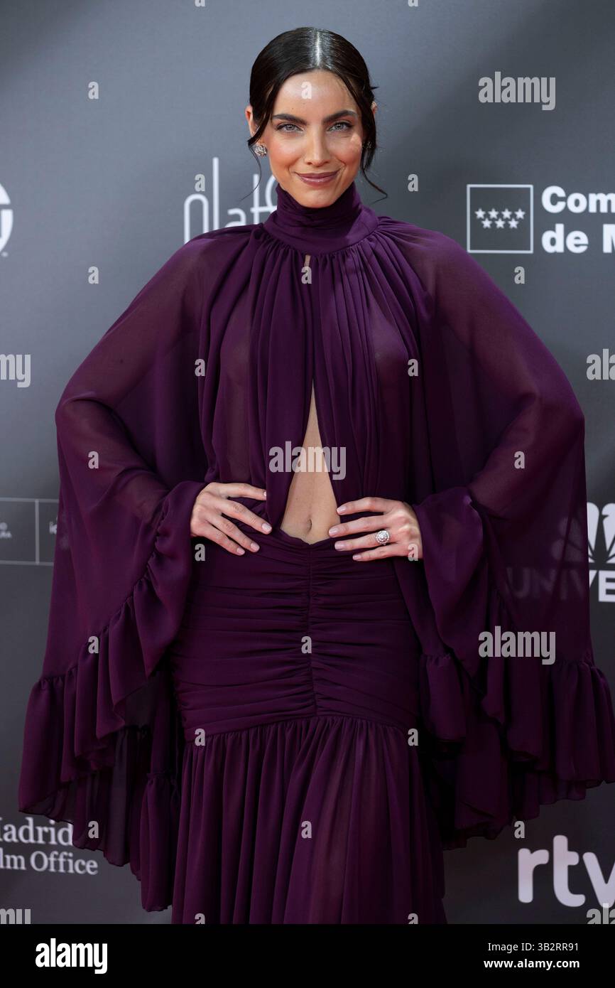 hristian Mcgaffney attended Platino Awards 2025 red carpet at Palacio ...