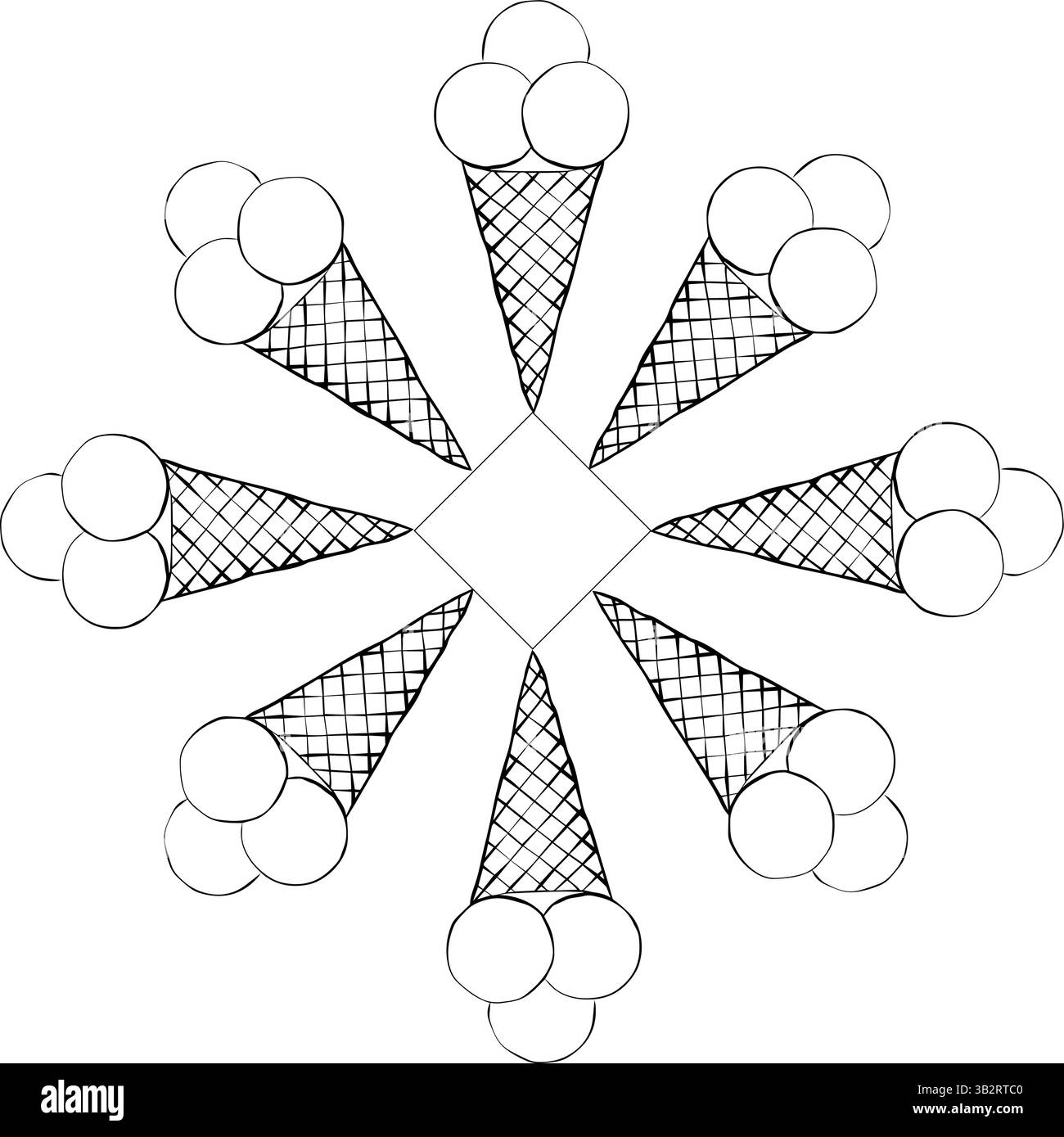 Strawberry sticker vector Black and White Stock Photos & Images - Alamy