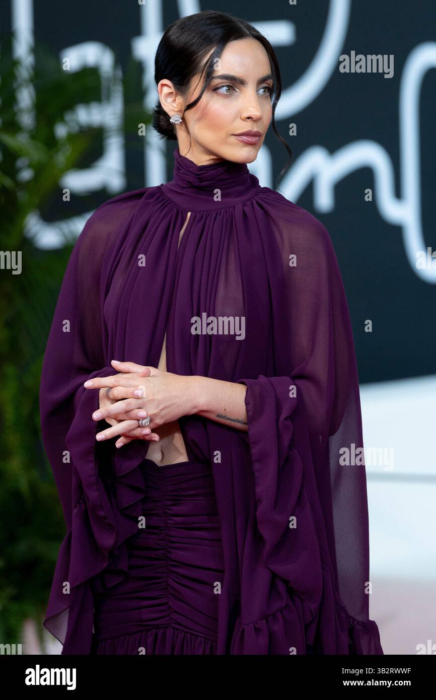 hristian Mcgaffney attended Platino Awards 2025 red carpet at Palacio ...