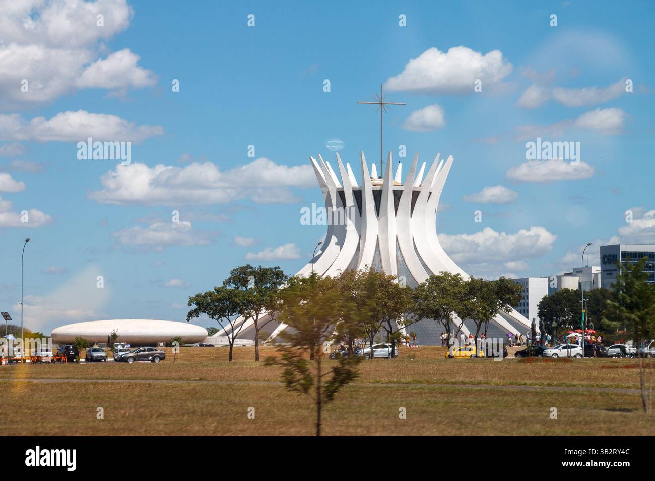 The Metropolitan Cathedral of Nossa Senhora Aparecida modern ...