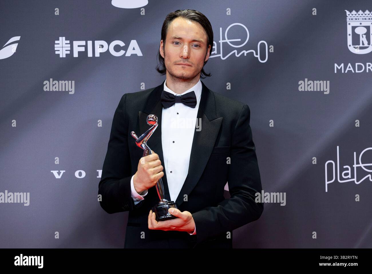 Claudio Cataño receives the Best Actor in a Miniseries or TV Series ...