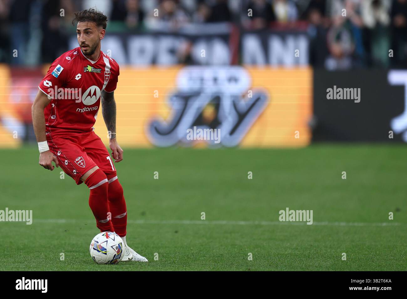 Torino, Italy. 27th Apr, 2025. Gaetano Castrovilli of Ac Monza in ...